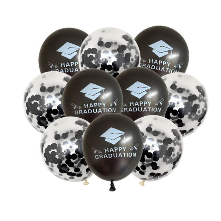 [WOLP] 2023 Graduation Season 12-inch Latex Gold Balloons Graduation ...