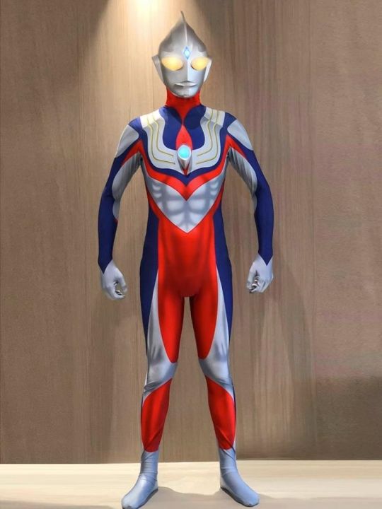 Ultraman Tiga Clothing Boy Zero Clothes Children's Adult Version One ...
