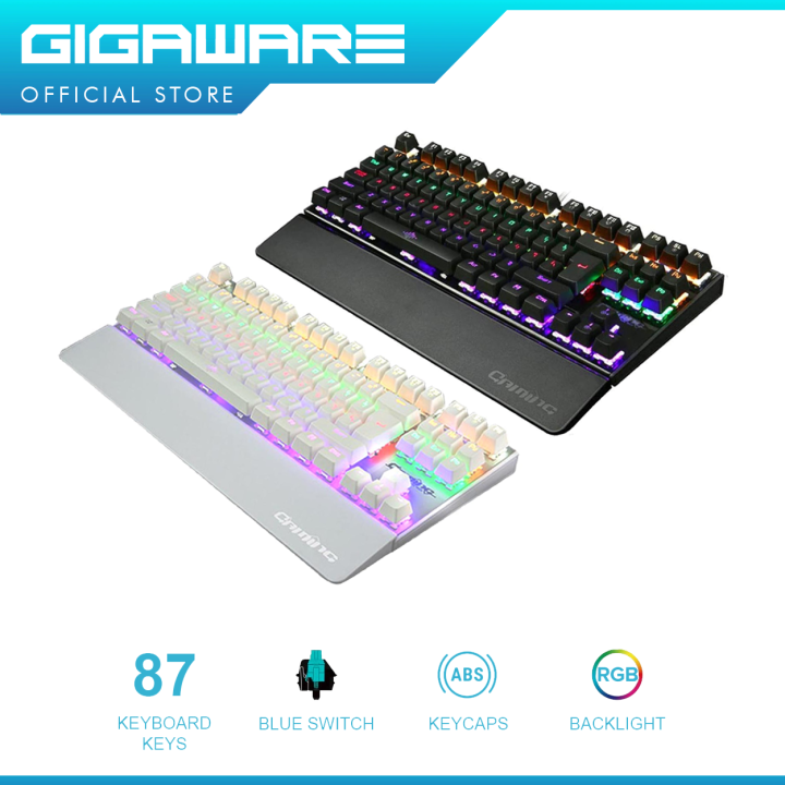 Gigaware K28 Blue Switch Mechanical Keyboard Limited Edition (Clicky & Tactile) | Lazada PH