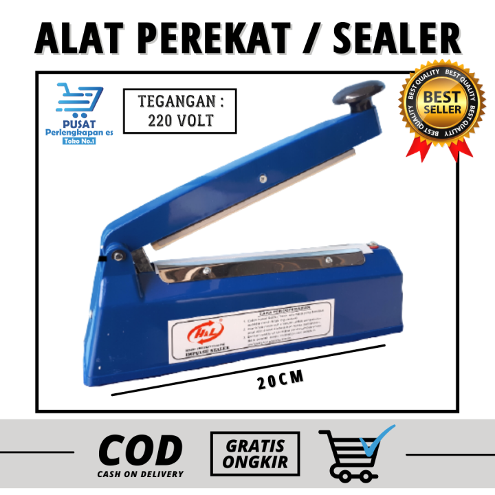 PLASTIK SEALER MESIN SELER KEMASAN PLASTIK KERIPIK MESIN PEREKAT ...