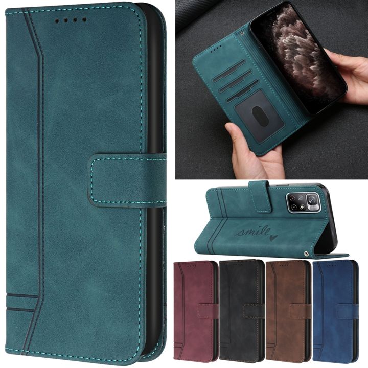 360 Full Luxury Retro Line Love Solid Leather Book Case for OPPO A52 ...