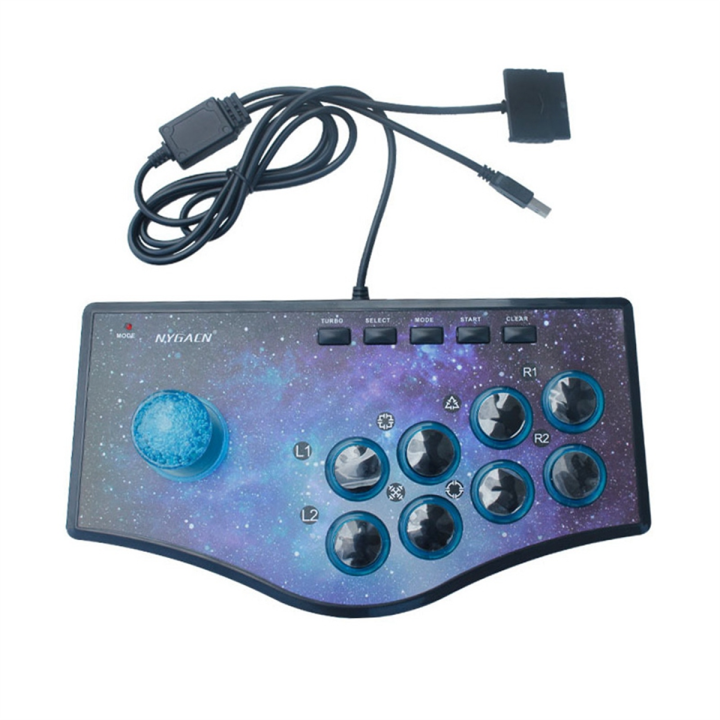 (NYPQ) USB Arcade Fight Stick Street Fighting Joystick Gamepad ...
