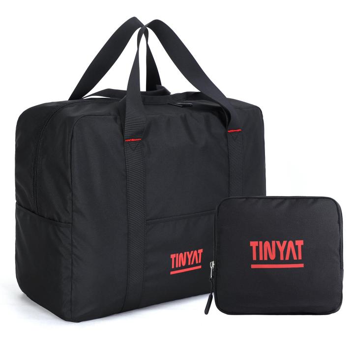 TINYAT Foldable Travel Duffel Bag Tote Carry on Luggage Sport Duffle ...