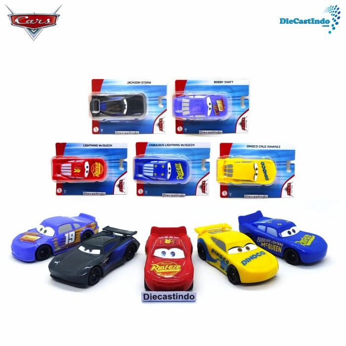 Mainan Anak - Cars Lightning McQueen Disney Pixar Car Original Mattel ...