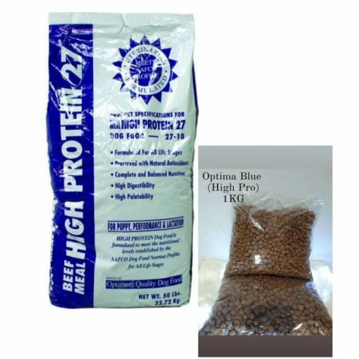 High Protein27 Dog (OPTIMA BLUE) | Lazada PH