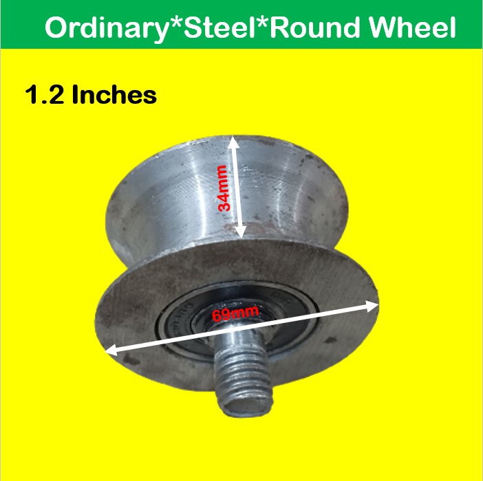 Mago Machinery Ordinary*Steel*Round Wheel | Lazada PH