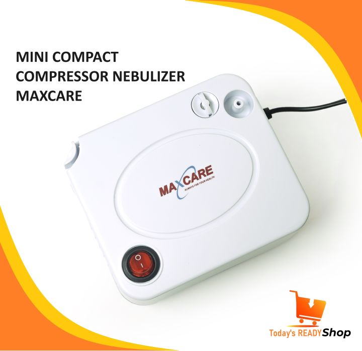 MINI COMPRESSOR NEBULIZER COMPLETE SET MAXCARE | Lazada PH