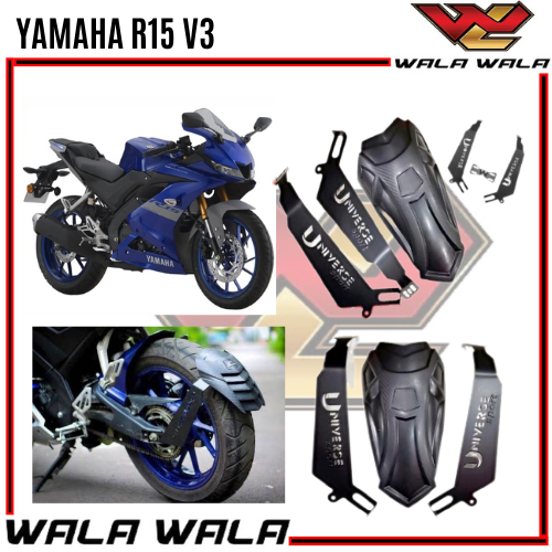YAMAHA R15 V3 / MT15 SPLASH GUARD YAMAHA R15V3 MUDGUARD COVER | Lazada