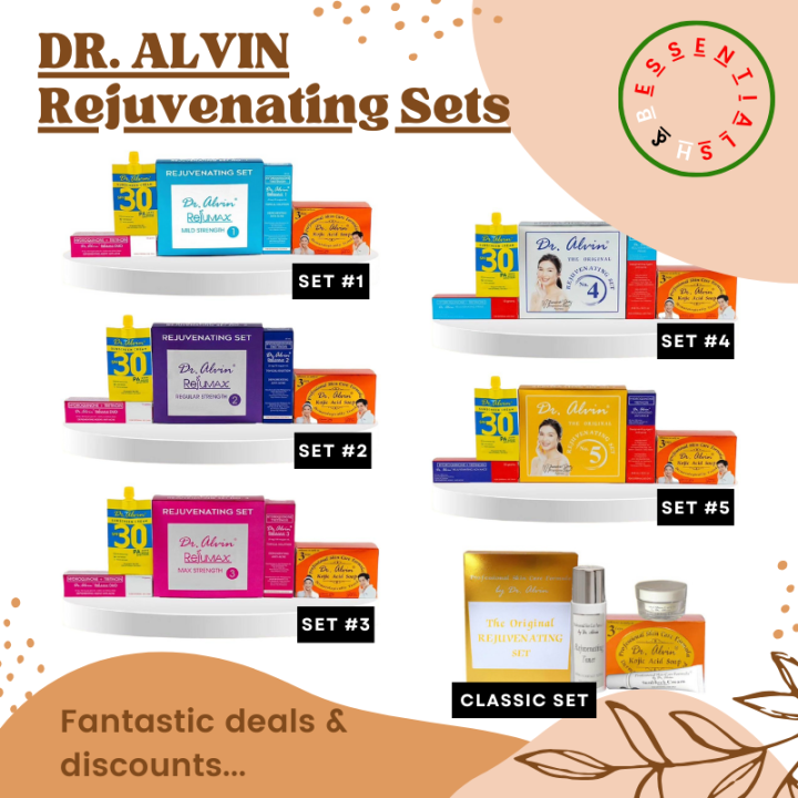 Dr. Alvin Rejuvenating Set 1, 2, 3, 4, 5, Classic | Lazada PH