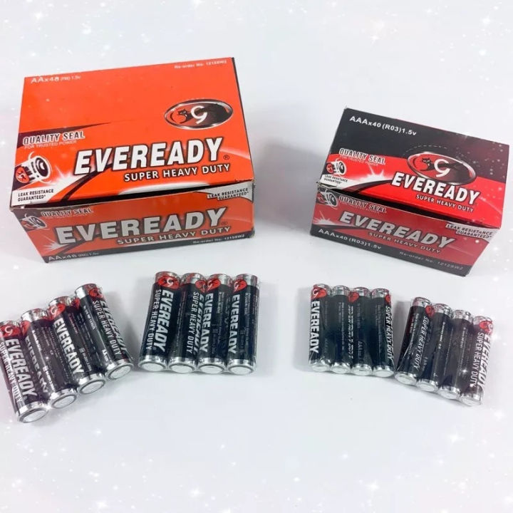 [ATS] WHOLESALE EVEREADY BATTERY 1BOX AA/AAA HEAVYDUTY BATTERY | Lazada PH