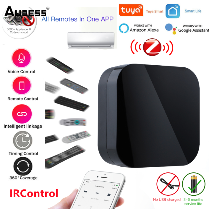 AUBESS Universal Remote Controller Tuya ZigBee Smart IR Remote Control ...