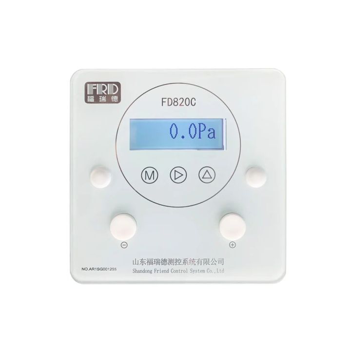 clean room pressure monitor 220V micro differential pressure ...