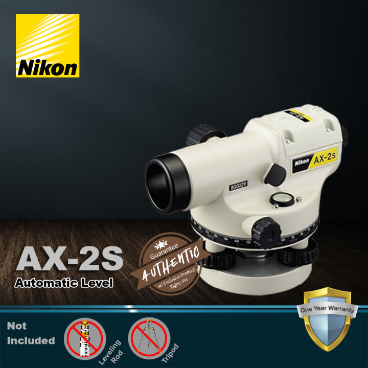 NIKON - AX-2S Automatic Level Autolevel Optical Levels | Lazada PH