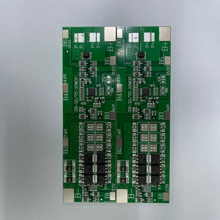 BMS 7S 24V Li-Ion 18650 Battery Packs Charge Board with Balance ...