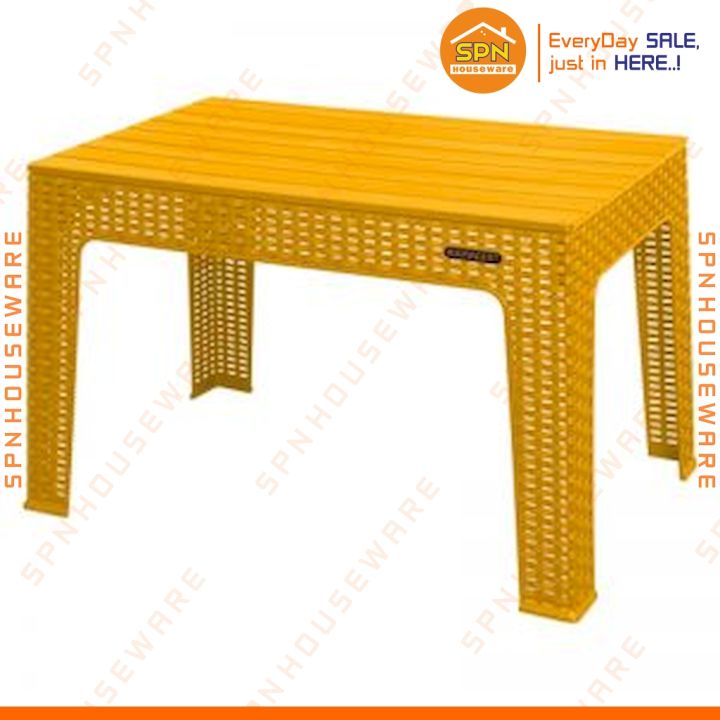 Meja Rotan MAPAN 7045 NAPOLLY | Lazada Indonesia