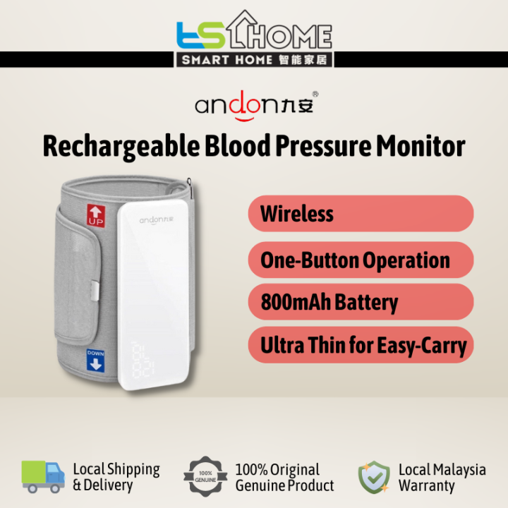 Andon Wearable Blood Pressure Monitor BP5 Rechargeable 800mAh | Lazada