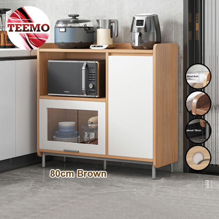 Teemo 80CM Kitchen Sideboard Storage The Wall Organizer Cabinet Simple ...
