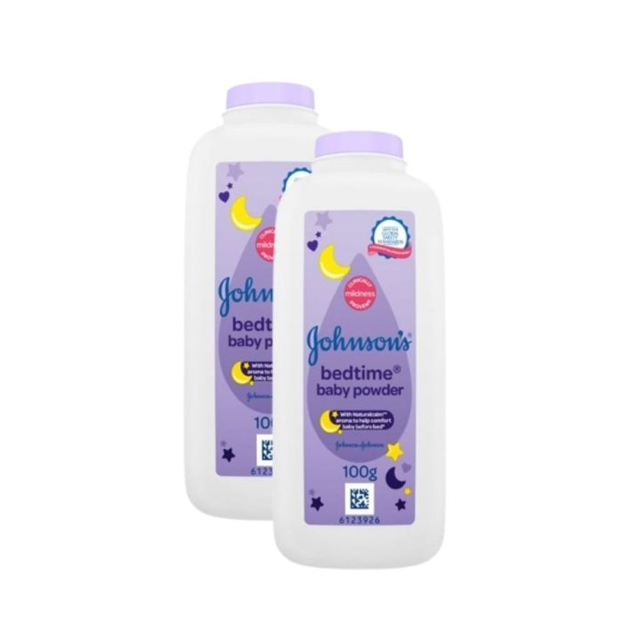 Johnsons Bedtime Baby Powder 100g - Pack of 2 | Lazada PH