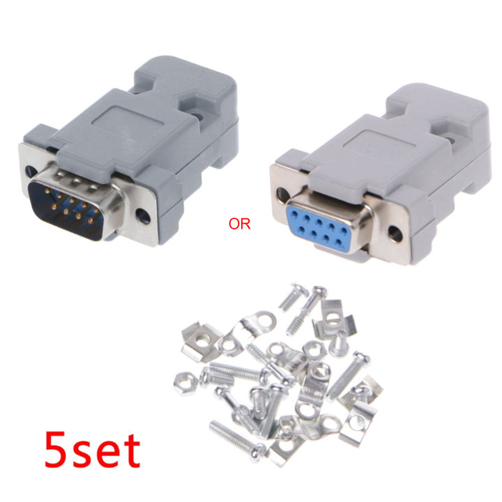 USB To DB9 Female 100Pcs DB9 Male RS232 Serial Port Connectors - 9-Pin ...