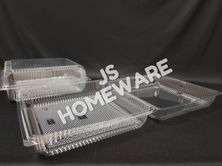 Kuih Container BX125 / 10" / Disposable Plastic Clear Bakery Container ...
