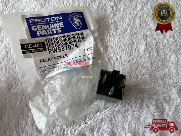 Original Proton PW537074 Starter / Fan Relay Wira Saga BLM Gen2 Persona ...