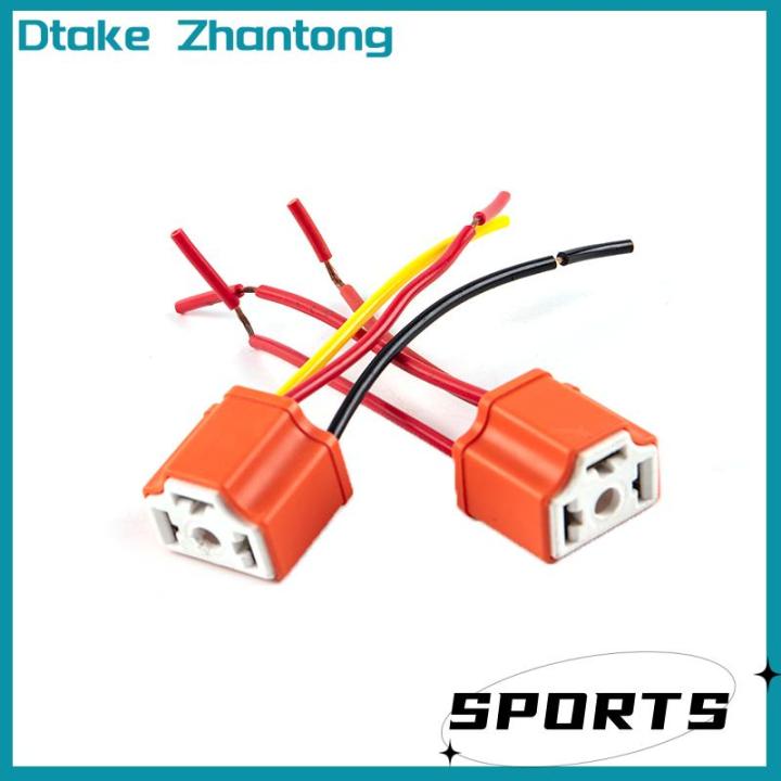 Dtake H4 gốm ba-cắm Đèn pha Ổ cắm đèn Ổ cắm bóng đèn ổ cắm flasher ổ ...