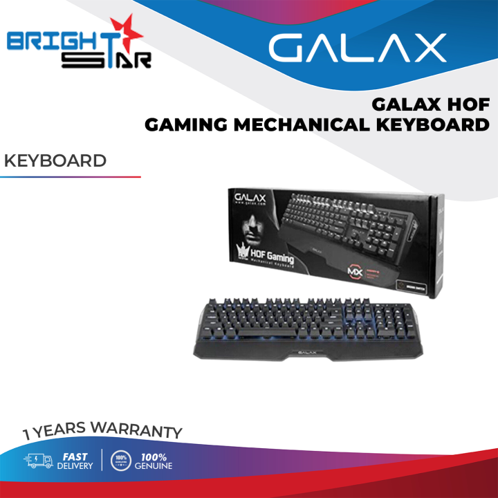Galax HOF Mechanical Gaming Keyboard | Lazada