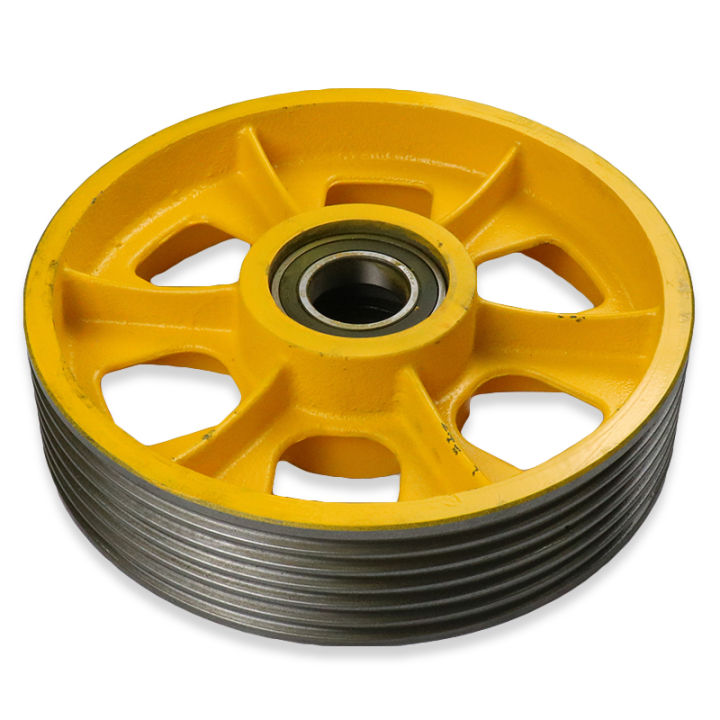 Elevator guide wheel car top wheel car bottom wheel counterweight anti ...