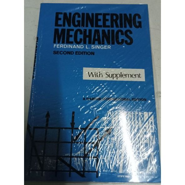 Engineering Mechanics 2nd edition(Singer) | Lazada PH
