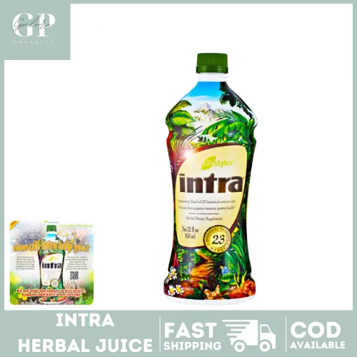INTRA Food Supplement Concentrate of 23 Botanical Extracts 950 ml by ...