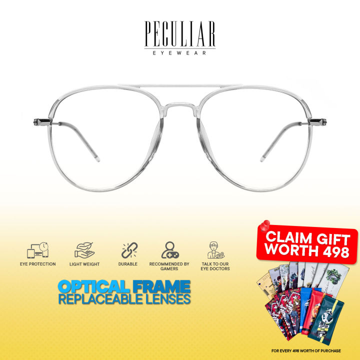 Peculiar Eyewear HERO Round Optical Frame For Graded Lens Replaceable ...