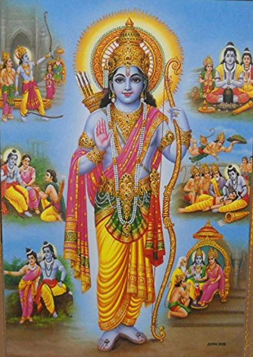 Events In The Life of Lord Rama Poster Hindu God Poster | Lazada