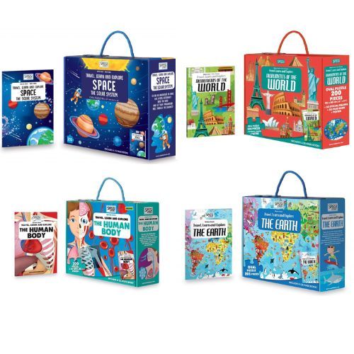 Carry Puzzle : Human Body/Space. The Solar System/The Earth/Monuments ...