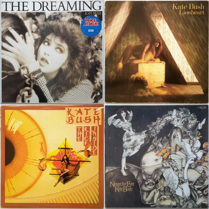 แผ่นเสียง เพลงสากล Pop, Disco 12” LP Vinyl – Kate Bush, Elton John ...