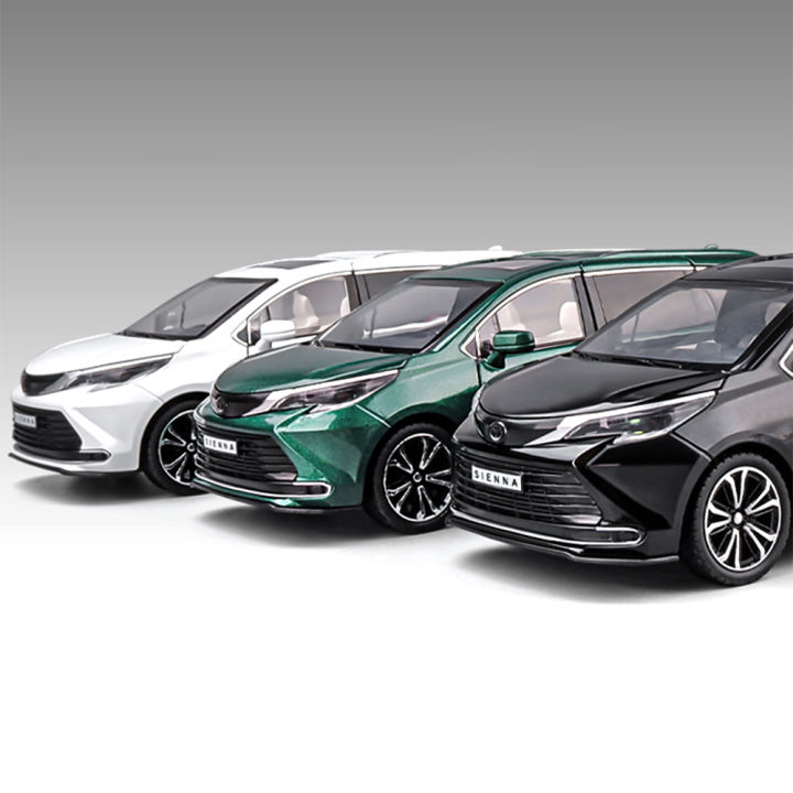 LEO 1:24 Toyota Sienna MPV Metal Diecast Alloy Toys Cars Models For ...