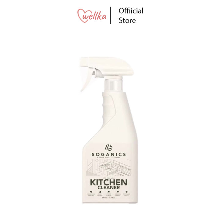 Soganics โซแกนิคส์ Kitchen Cleaner น้ำยาทำความสะอาดห้องครัว โซแกนิคส์ ...