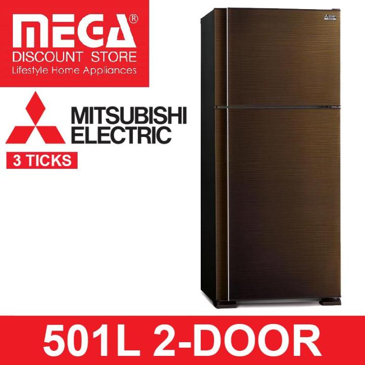 MITSUBISHI MR-F62ET 501L 2-DOOR FRIDGE (3 TICKS) | Lazada Singapore