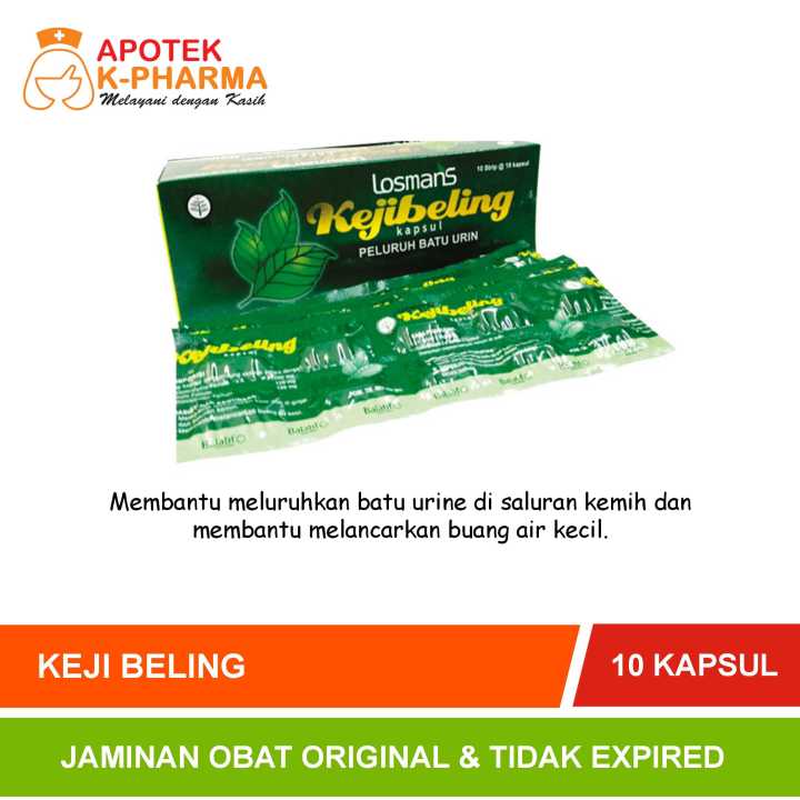 Keji Beling Strip Isi 10 Tablet Obat Original Balatif | Lazada Indonesia