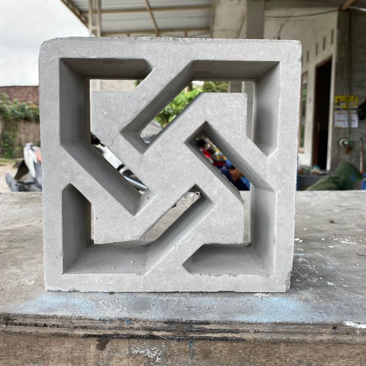 Cetakan Roster / Loster Motif Kincir Ukuran 20x20 tebal 10cm | Lazada ...