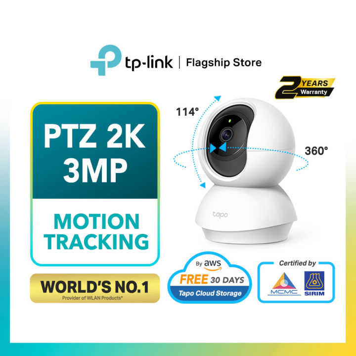 TP-Link Tapo 3MP 2K Wi-Fi IP Home Security CCTV Camera TC71/C210/C211 ...