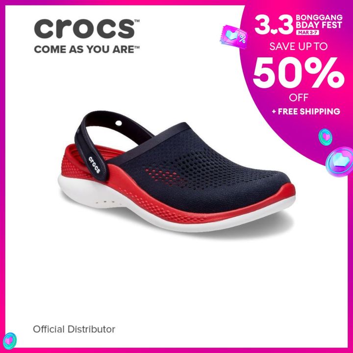 Crocs Unisex Literide 360 Clog in Navy Pepper | Lazada PH