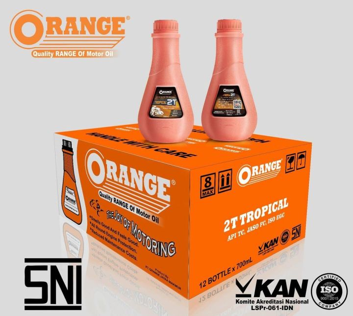 OLI ORANGE 2T TROPICAL 1 Dus isi 12 botol | Lazada Indonesia