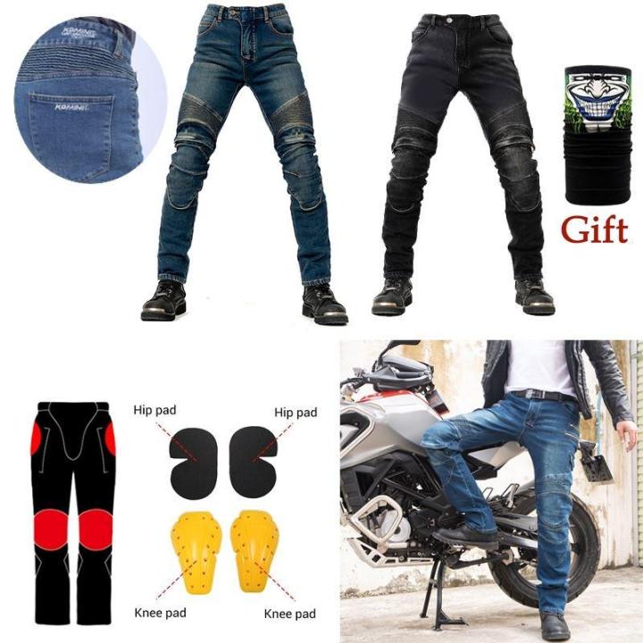 [In Stock] ORIGINAL KOMINE Riding Jeans，Motorcycle Pants Men / Women ...