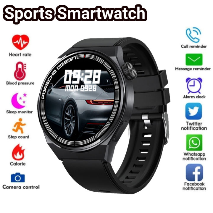 Sports Smartwatch Touchscreen Smart Watch DIY Watch Face Bluetooth Call ...
