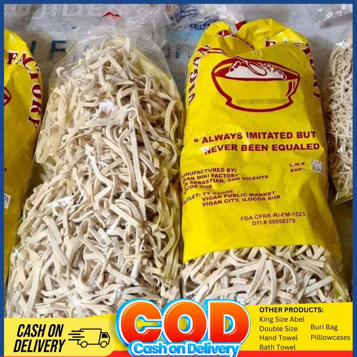 Ilocos Miki Noodles Vigan Miki Noodles from Ilocos Sur Miki Lomi for ...