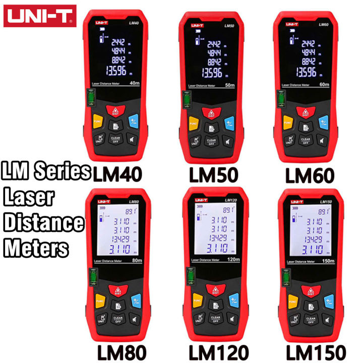 UNI-T LM Series Laser Distance Meters Millimeter Accuracy Physical and ... UNI-T LM Series Laser Distance Meters Millimeter Accuracy Physical and ...