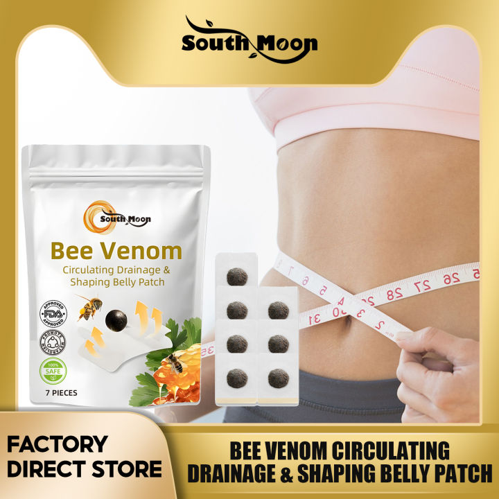South Moon Bee Venom Drainage & Shaping Belly Patches Bee Venom ...
