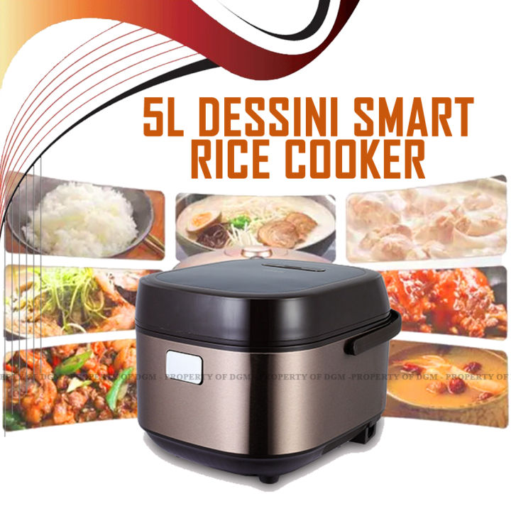 5L Multifunctional Electric Smart Rice Cooker | Lazada PH