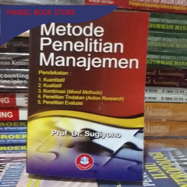 Metode Penelitian Manajemen by Sugiyono | Lazada Indonesia