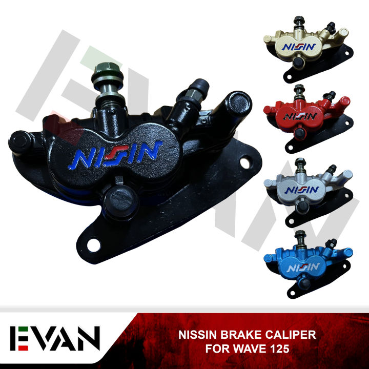 EVAN.TRADING Nissin Front Brake Caliper For Wave 125 Made in Thailand ...